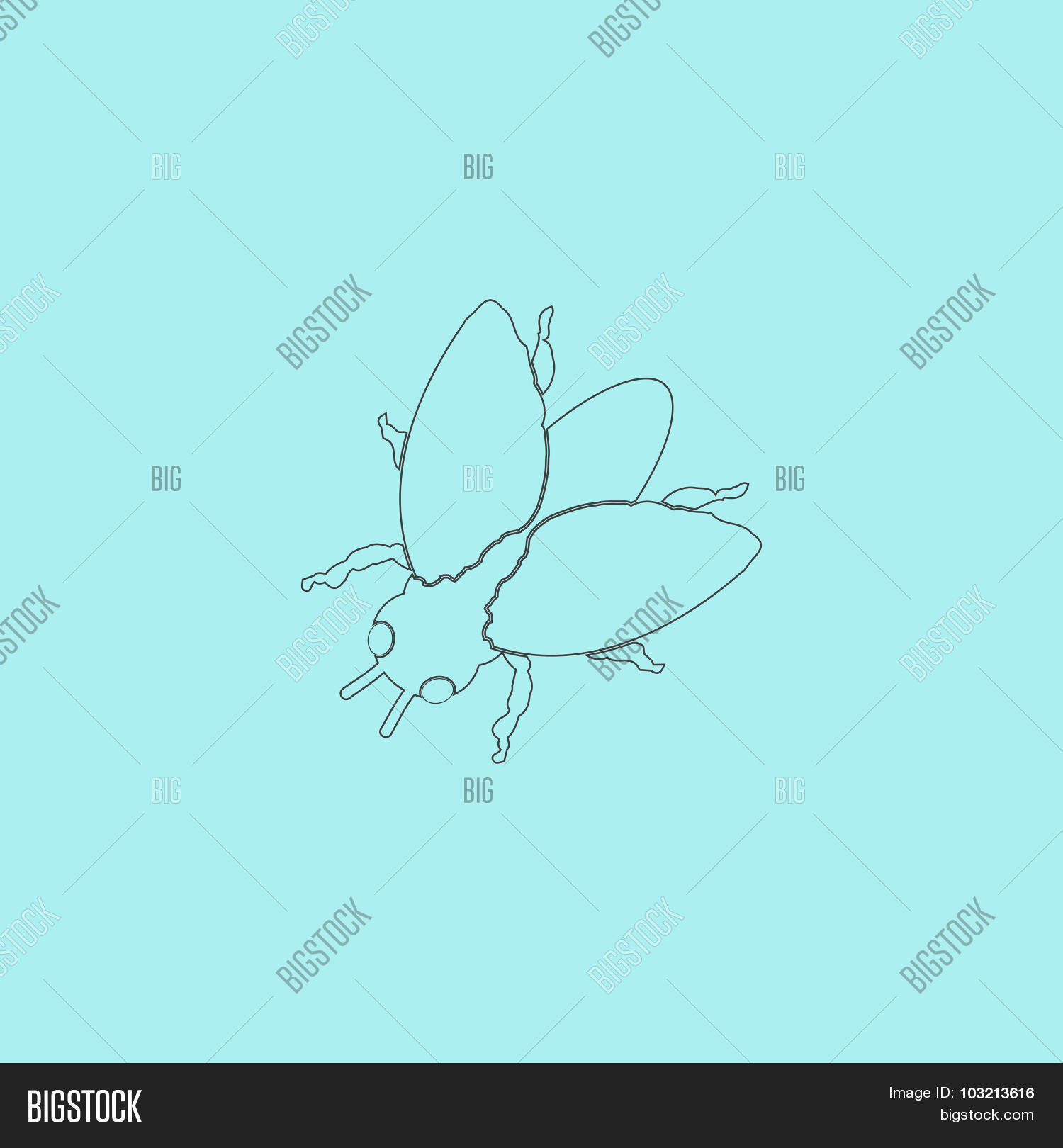 Stencil Flies Icon, Vector & Photo (Free Trial) | Bigstock
