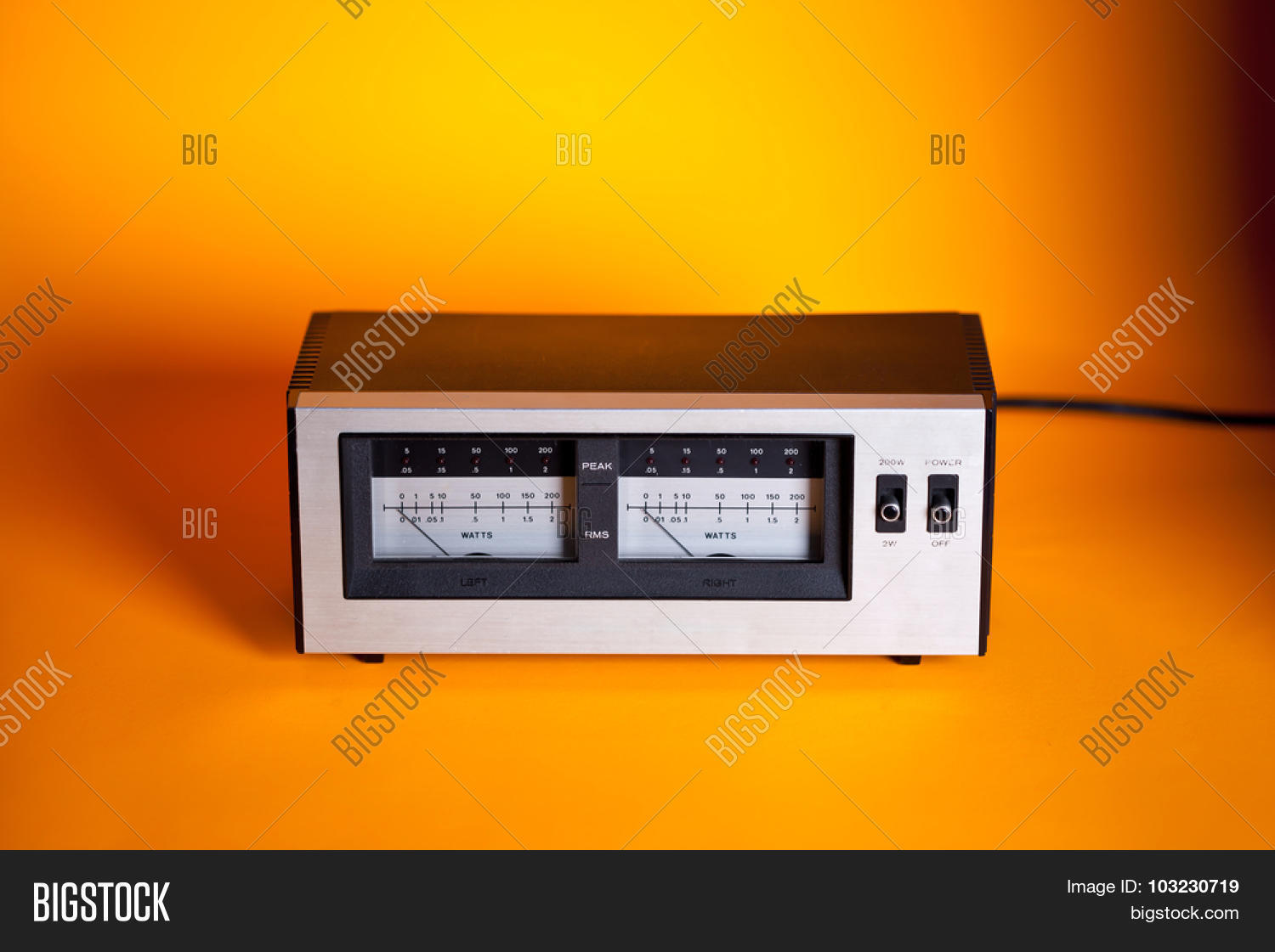 Analog Peak RMS Audio Image & Photo (Free Trial) | Bigstock