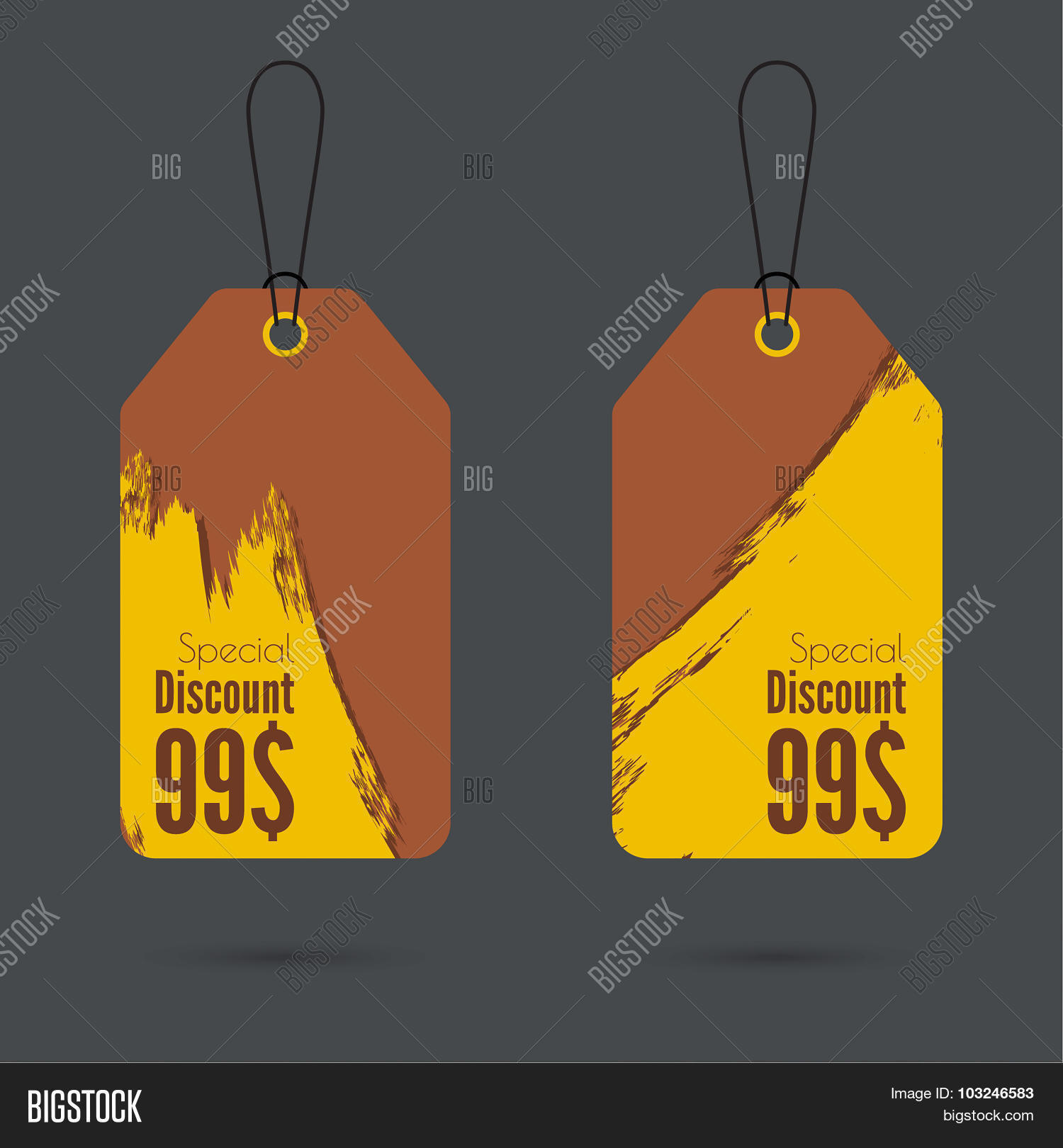 Set Price Tag Ribbons Vector & Photo (Free Trial) | Bigstock