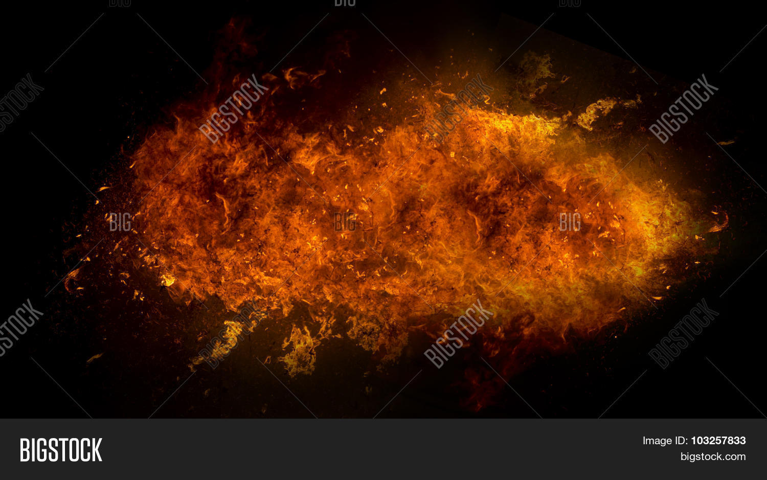 Fire Flame Explosion Image & Photo (Free Trial) | Bigstock