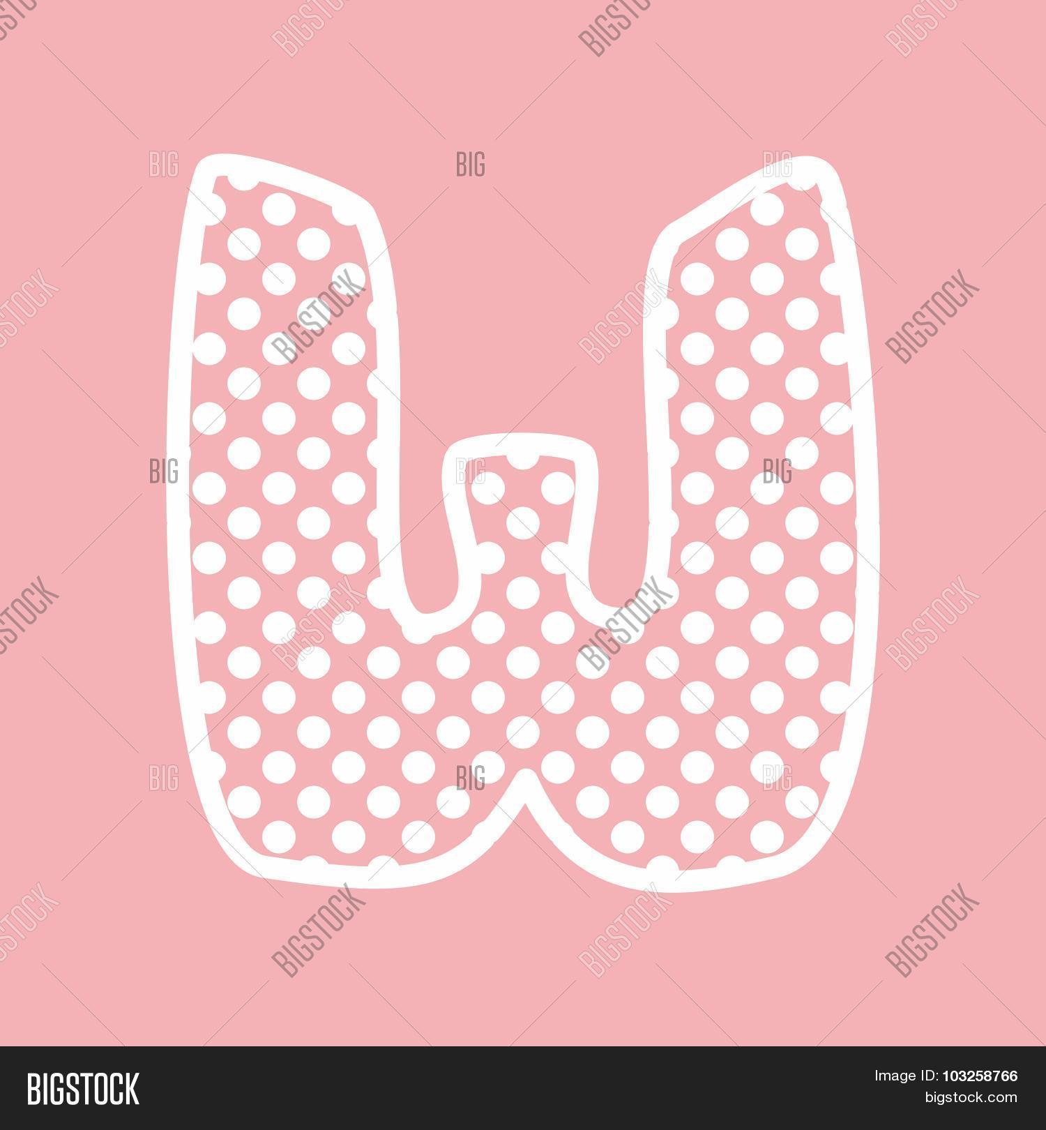 W Vector Alphabet Vector & Photo (Free Trial) | Bigstock