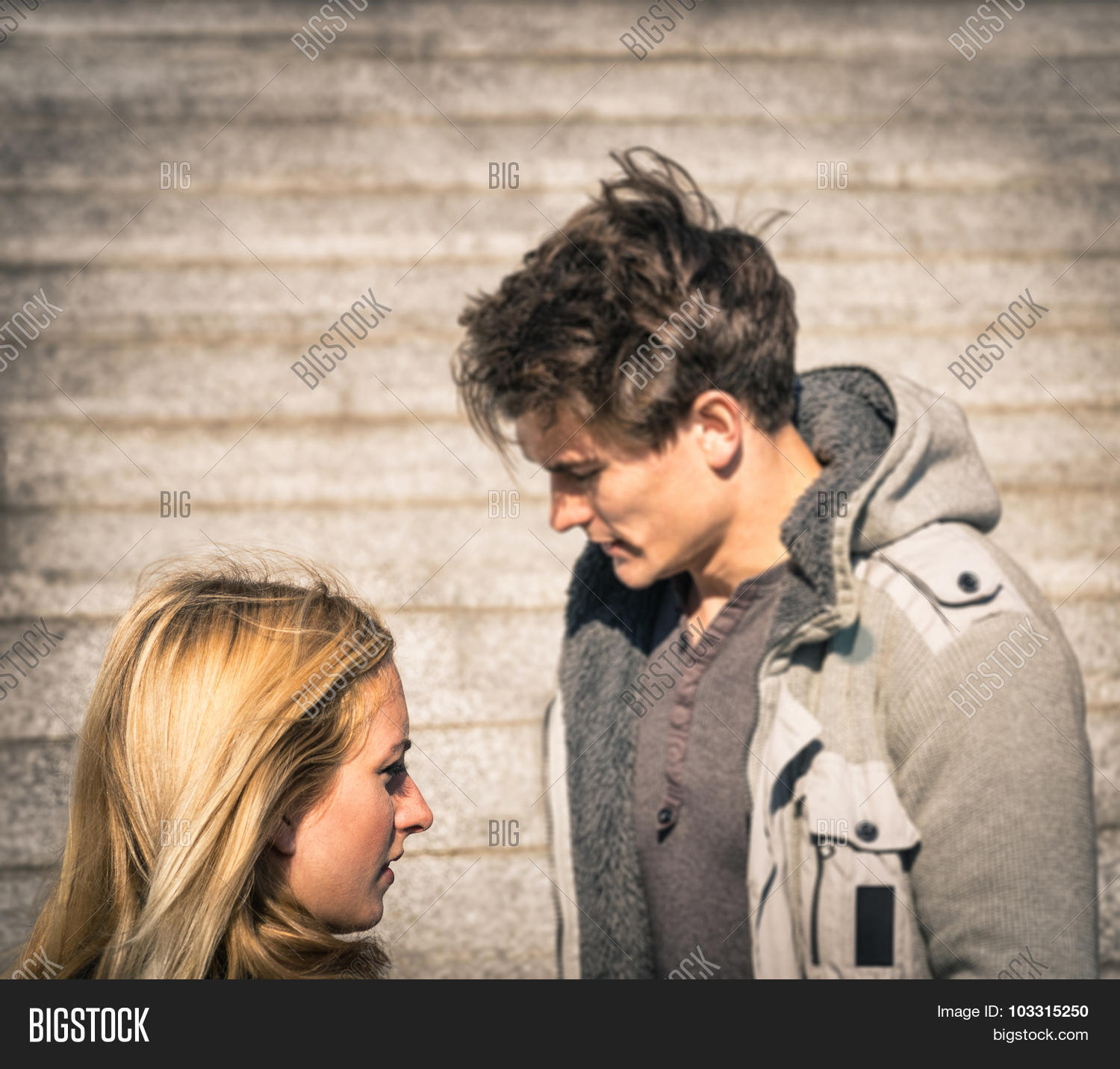 Couple Moment Troubles Image & Photo (Free Trial) | Bigstock