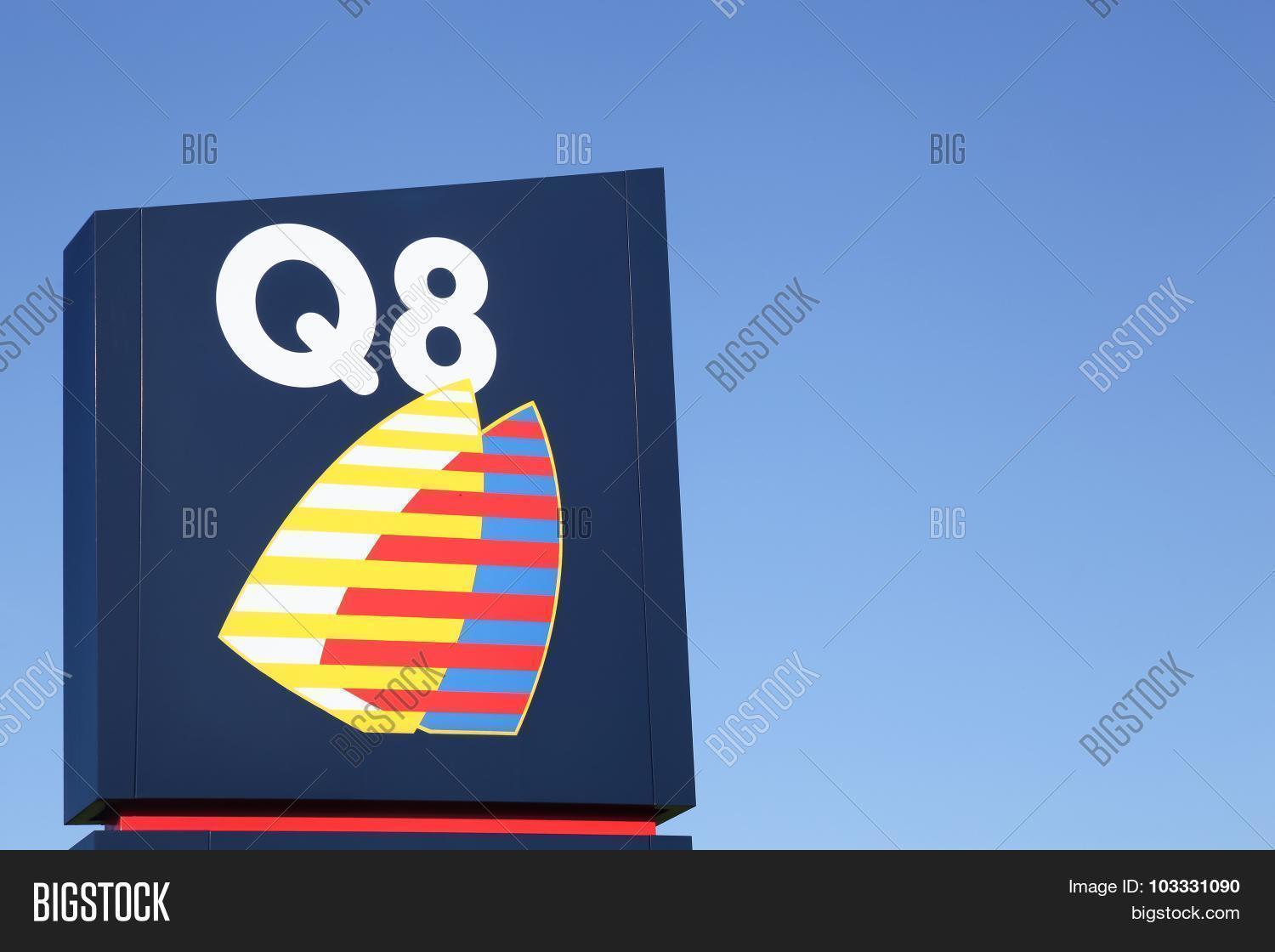 Q8 Logo Blue Sky Image & Photo (Free Trial) | Bigstock