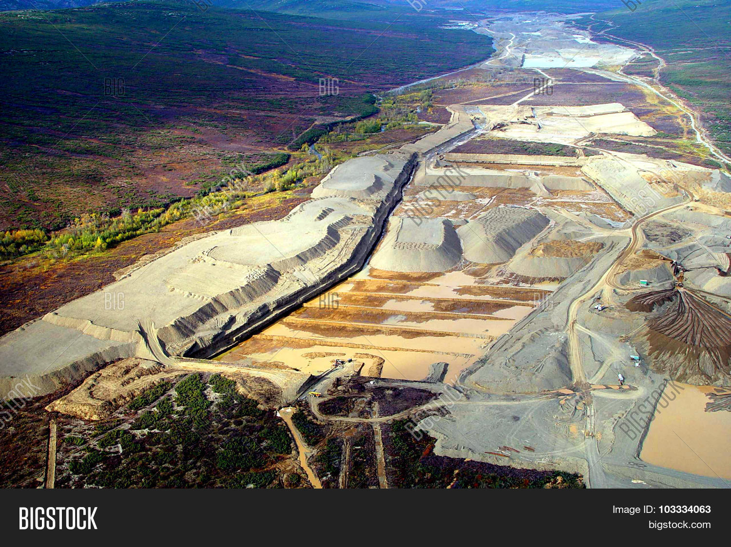 Open Coal Mining Pit Image & Photo (Free Trial) | Bigstock