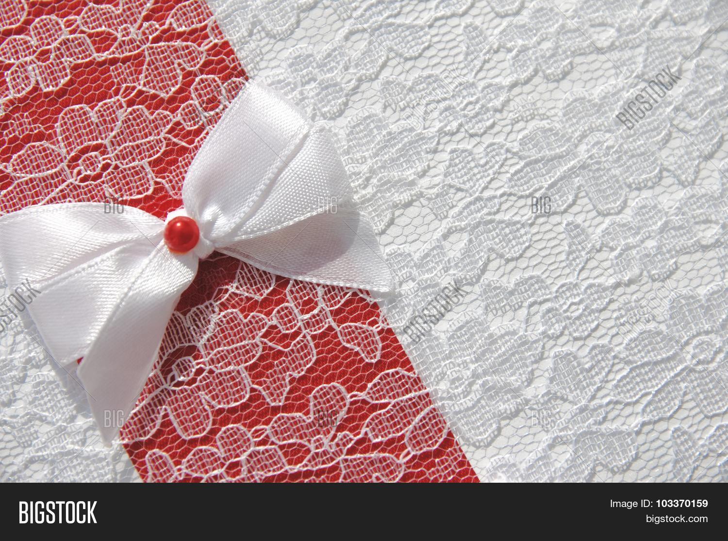 Beautiful Bow On Lace Image & Photo (Free Trial) | Bigstock