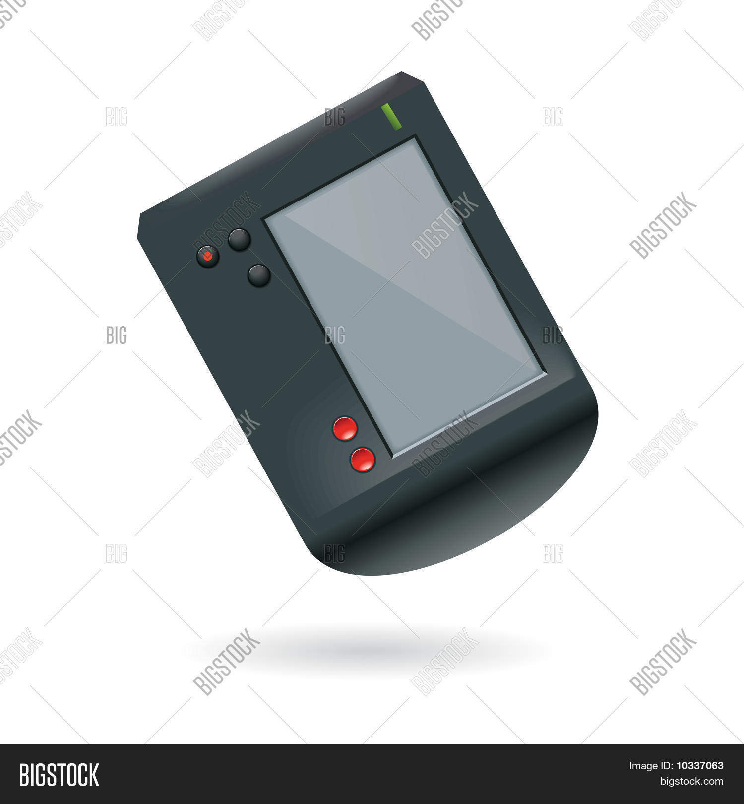 Beeper Device Vector Vector & Photo (Free Trial) | Bigstock