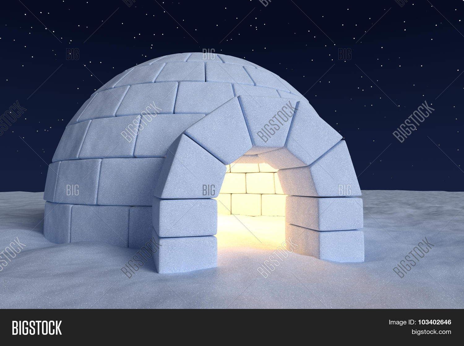 Igloo Icehouse Warm Image & Photo (Free Trial) | Bigstock