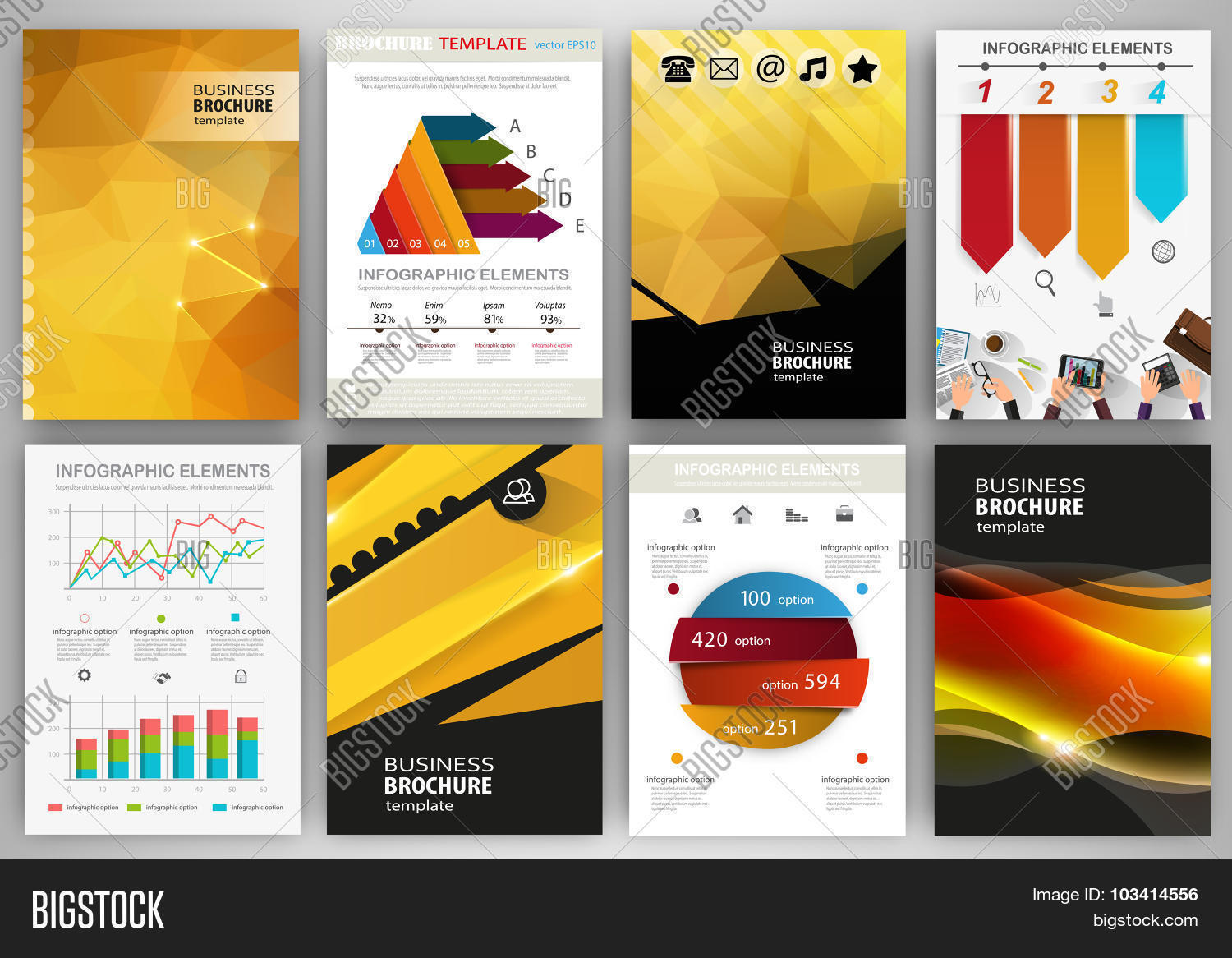 Yellow Backgrounds, Vector & Photo (Free Trial) | Bigstock