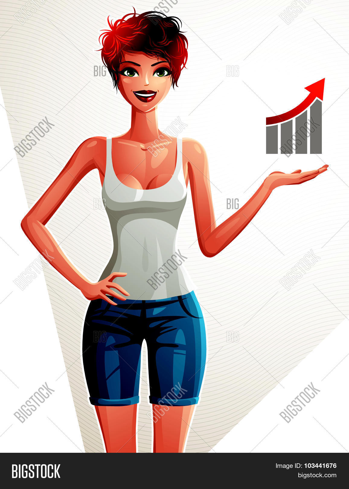 Attractive White-skin Vector & Photo (Free Trial) | Bigstock