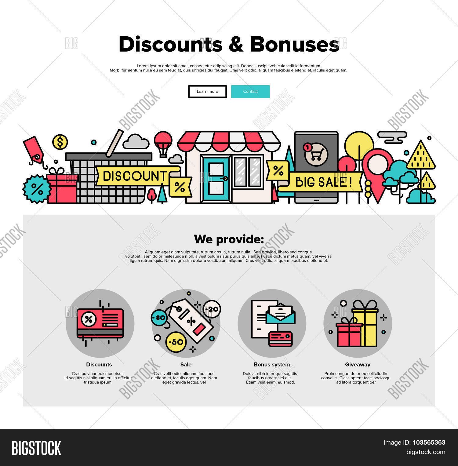 Shopping Discounts Vector & Photo (Free Trial) | Bigstock