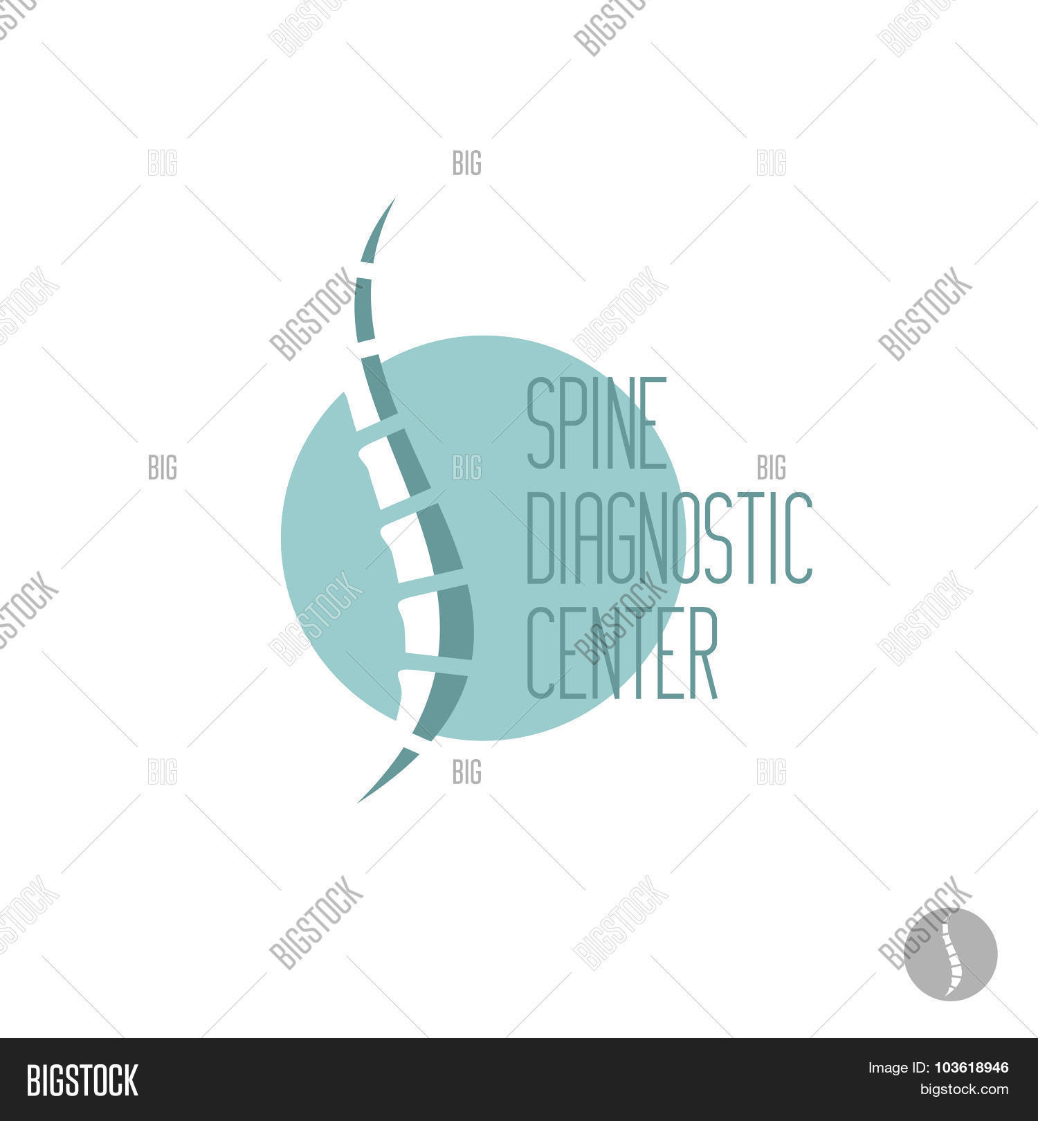 Spine Logo Template. Vector & Photo (Free Trial) | Bigstock