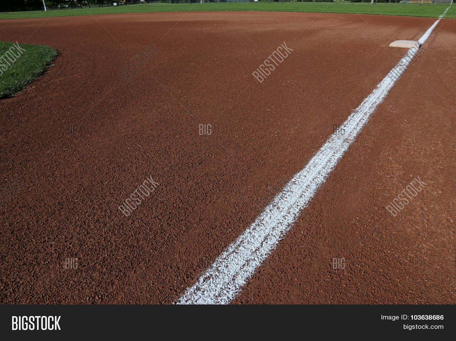 Down First Base Line Image & Photo (Free Trial) | Bigstock