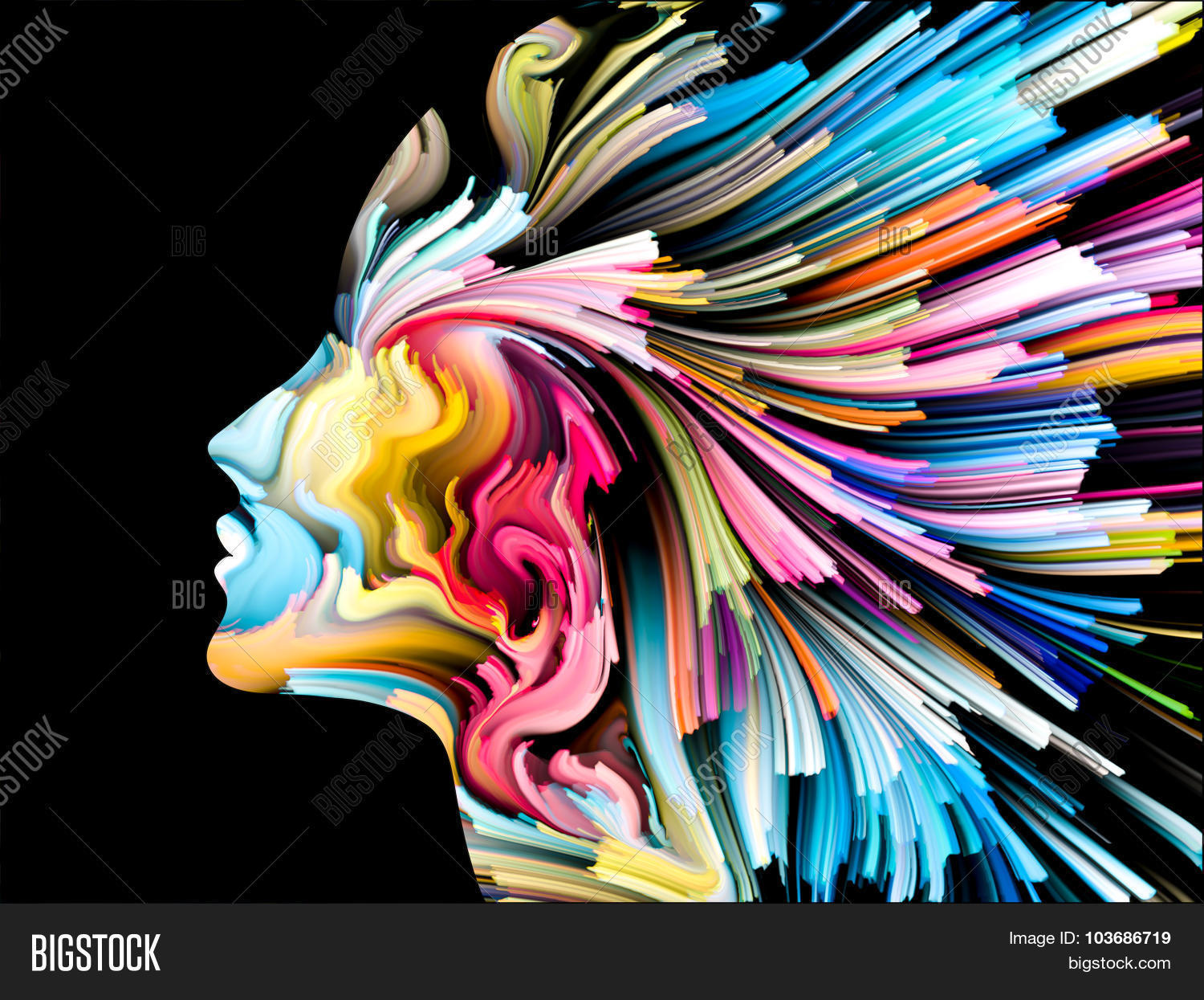 Mind Painting Image & Photo (Free Trial) | Bigstock