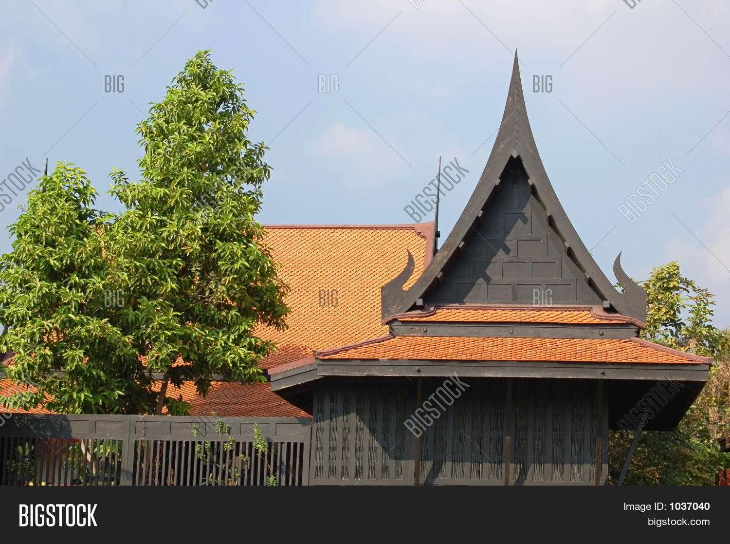Thai Roof Image & Photo (Free Trial) | Bigstock