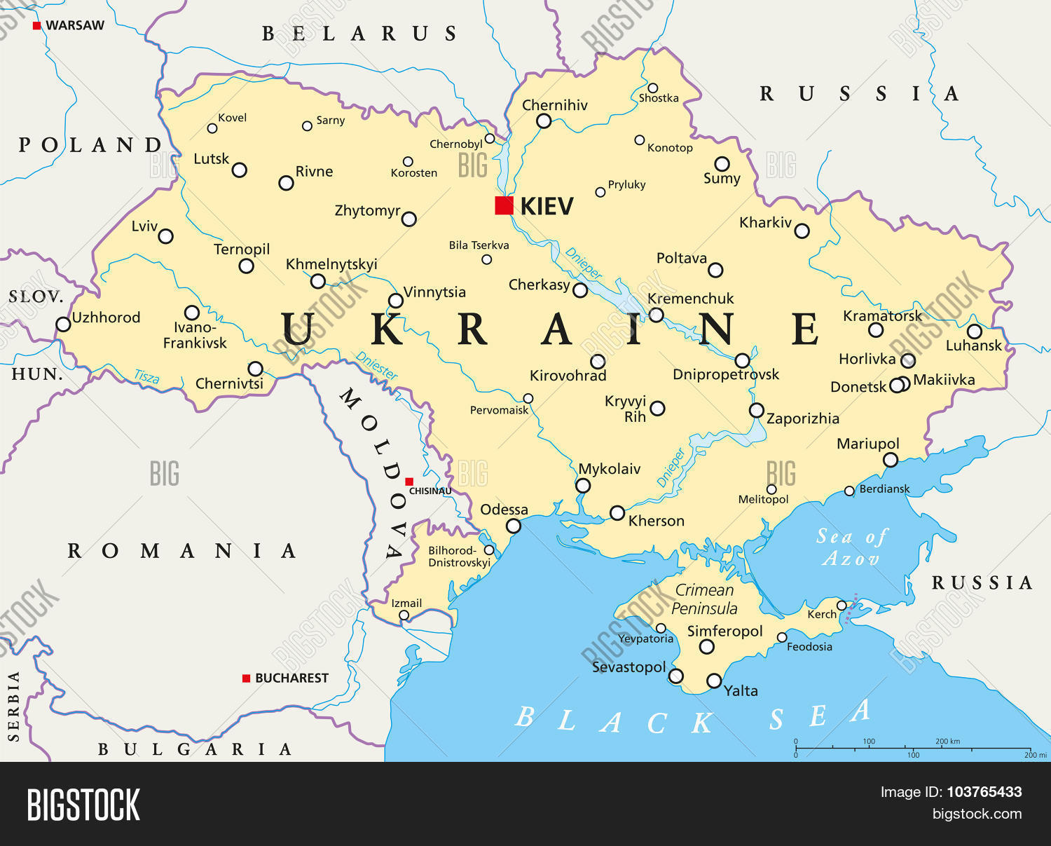 Interactive Ukraine Map