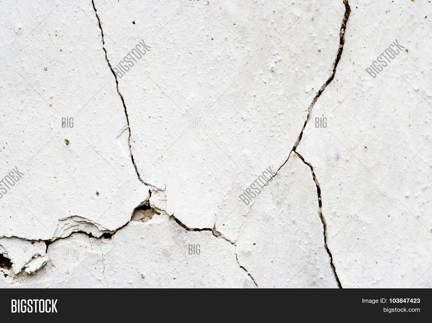 Cracked Plaster Image & Photo (Free Trial) | Bigstock