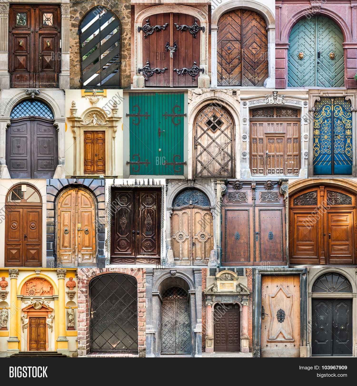 Set Photos Doors On Image & Photo (Free Trial) | Bigstock