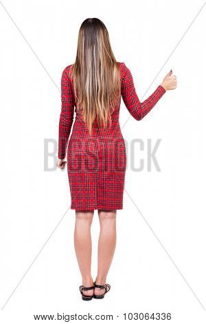 Back View Woman Thumbs Image & Photo (Free Trial) | Bigstock