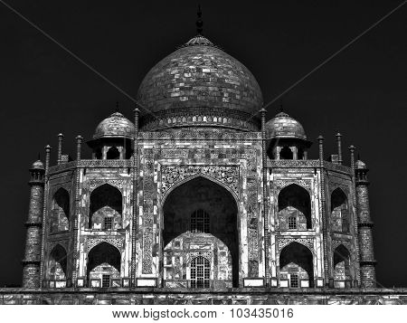 Taj Mahal Night Image & Photo (Free Trial) | Bigstock