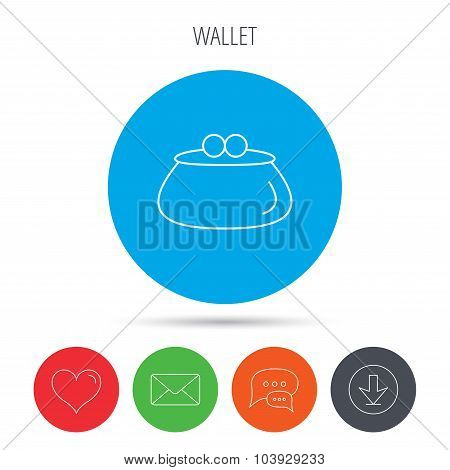 Vintage Wallet Icon. Vector & Photo (Free Trial) | Bigstock