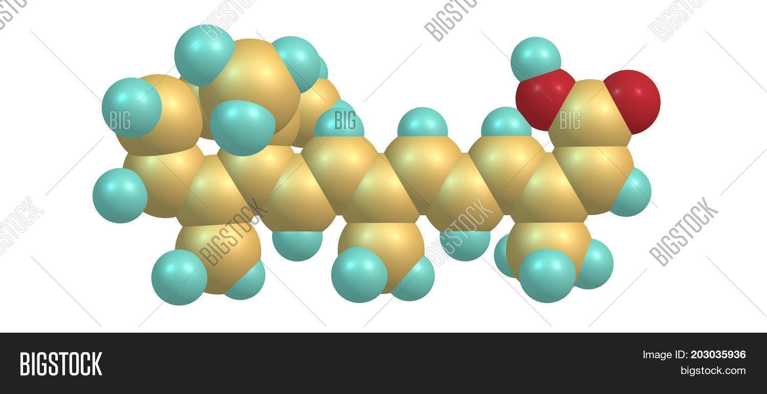 Isotretinoin Molecular Image & Photo (Free Trial) | Bigstock
