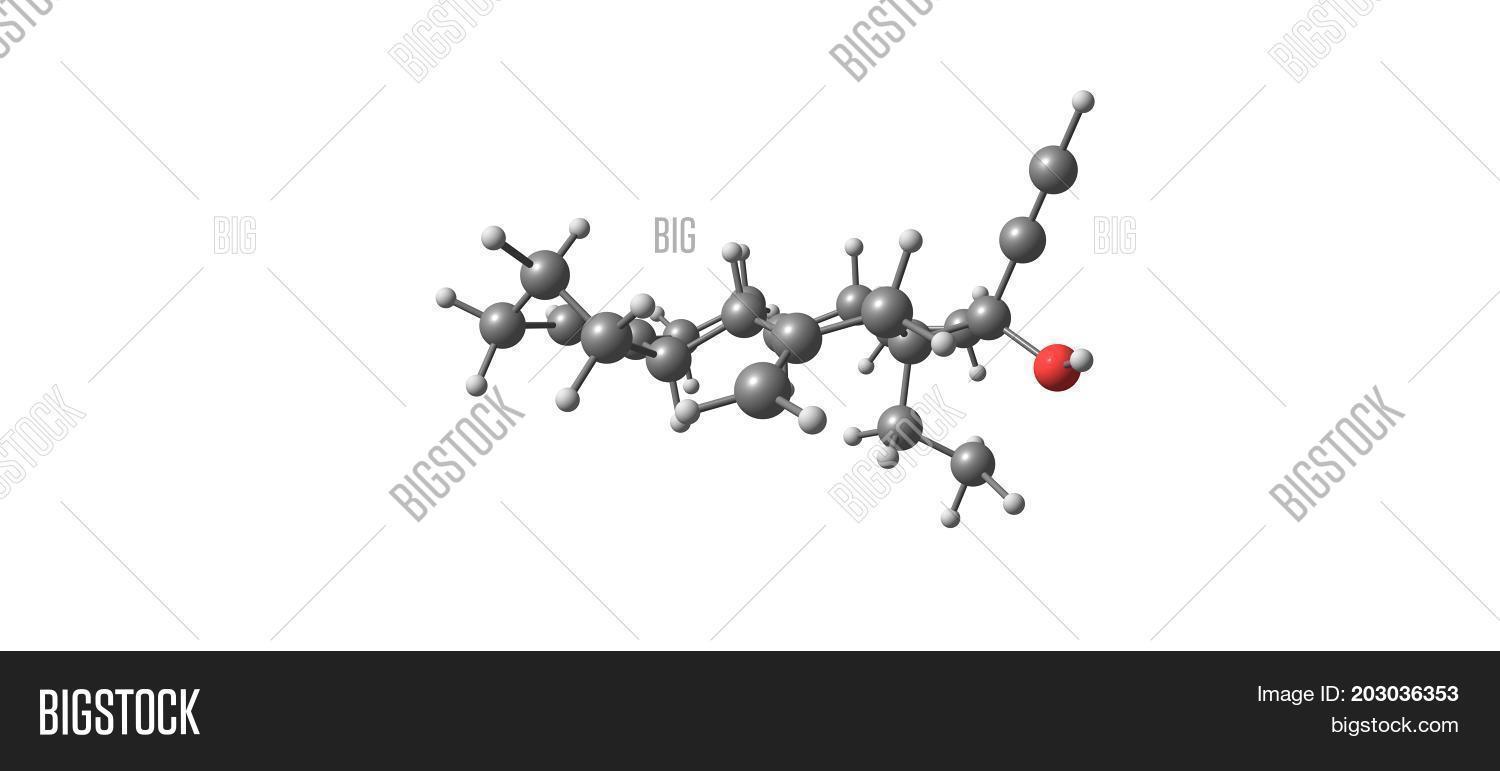 Desogestrel Molecular Image & Photo (Free Trial) | Bigstock