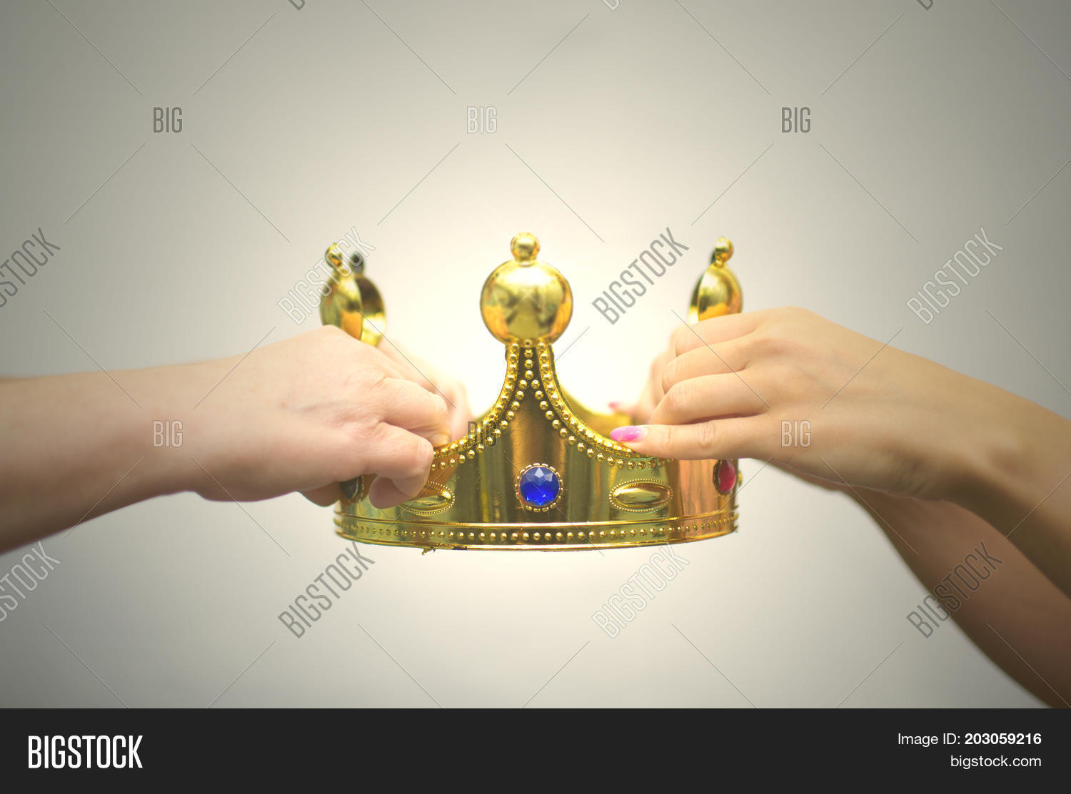 Pageant Crown Fighting Image & Photo (Free Trial) | Bigstock