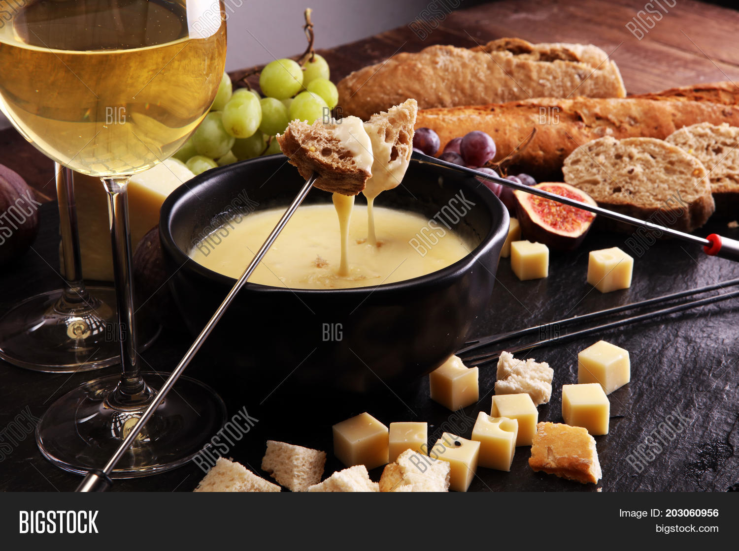 Gourmet Swiss Fondue Image & Photo (Free Trial) | Bigstock