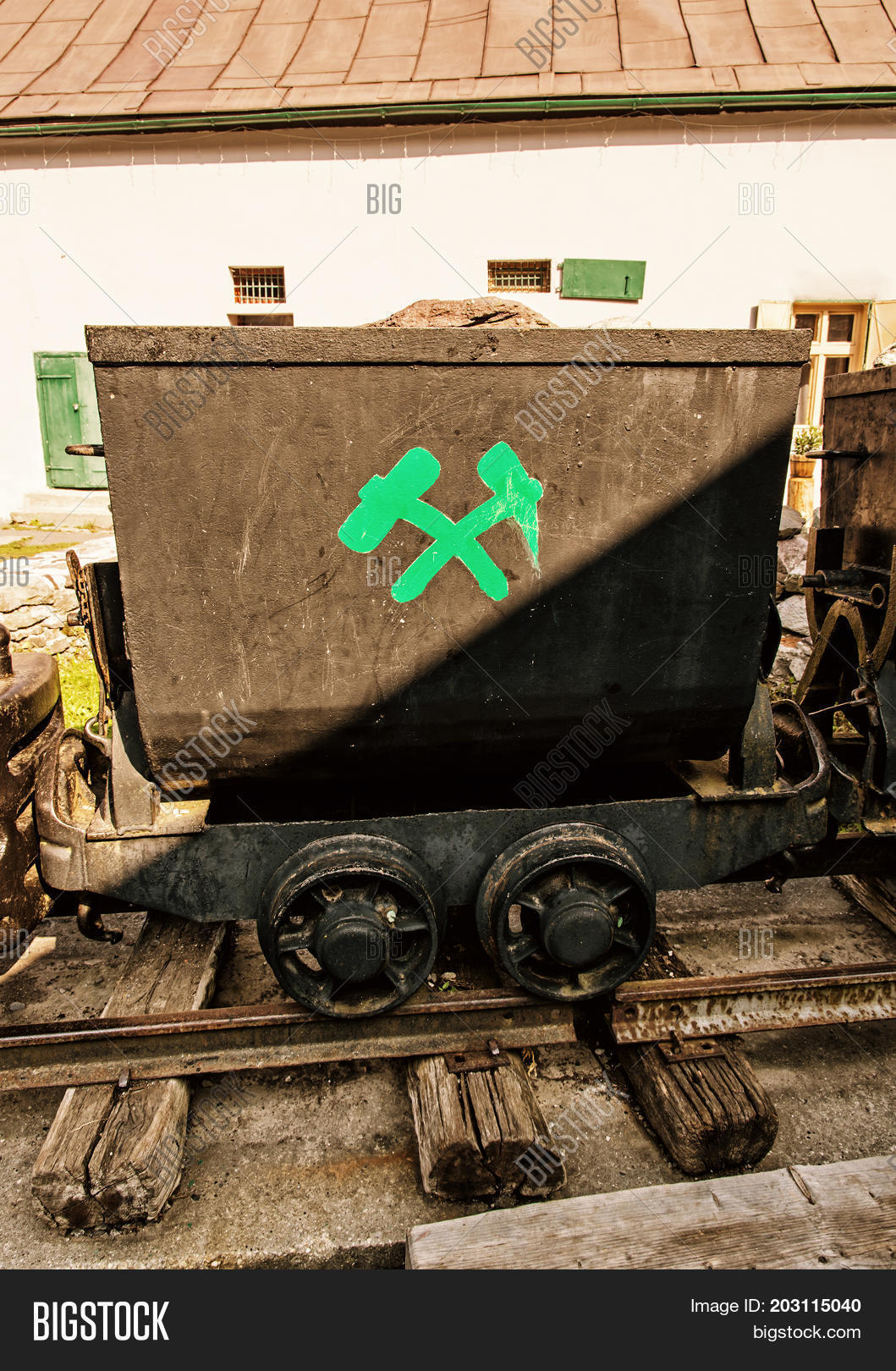 Old Mining Cart Spania Image & Photo (Free Trial) | Bigstock