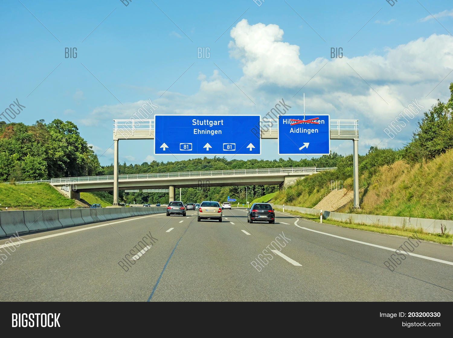 Freeway Road Signs On Image & Photo (Free Trial) | Bigstock