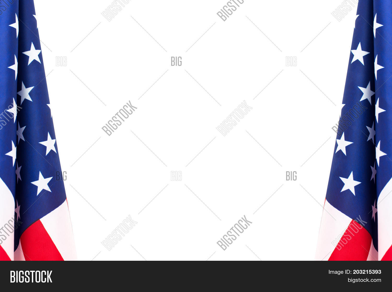 Us Flag Border Image & Photo (Free Trial) | Bigstock
