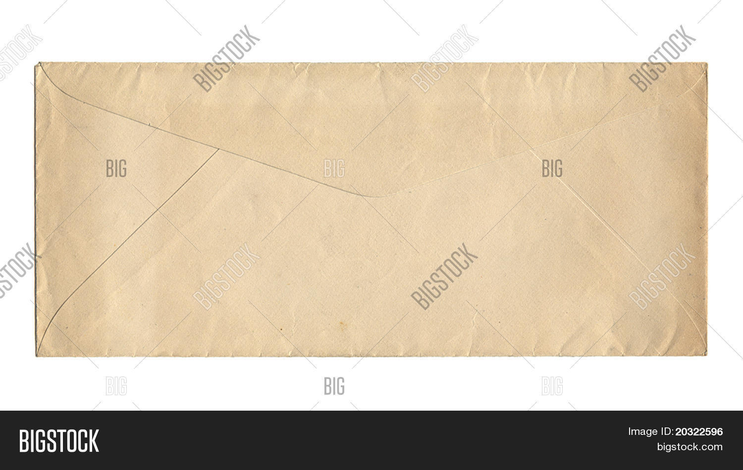 Back Old Worn Envelope Image & Photo (Free Trial) | Bigstock