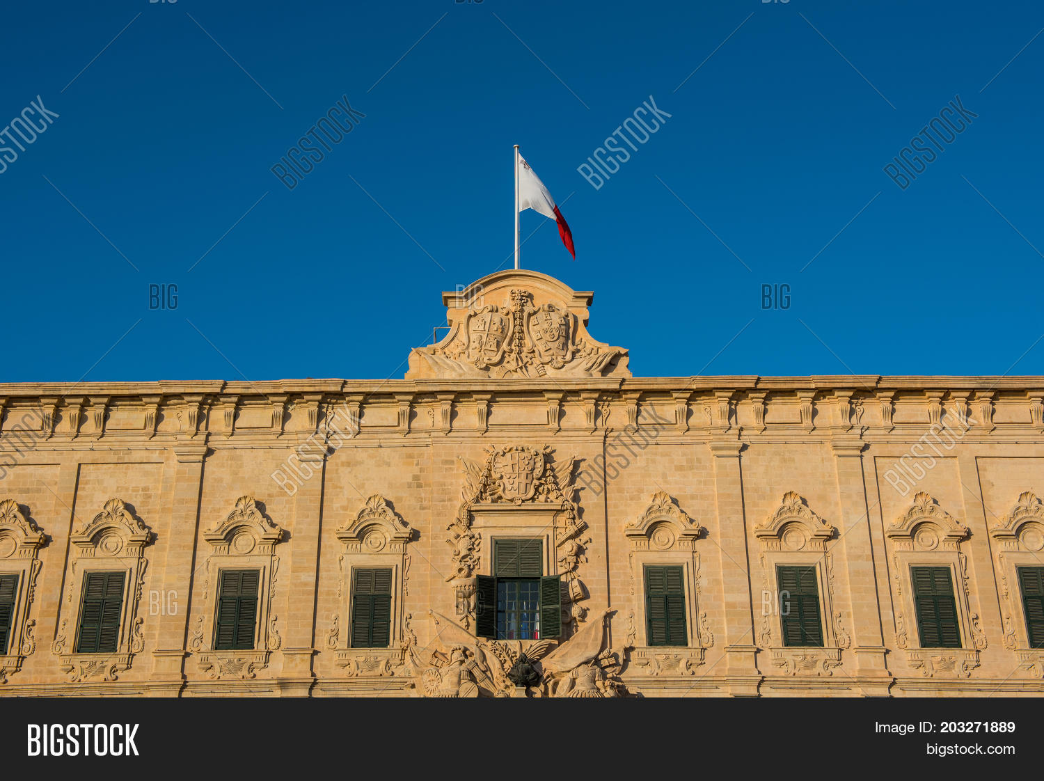 Flag Malta. Valletta, Image & Photo (Free Trial) | Bigstock