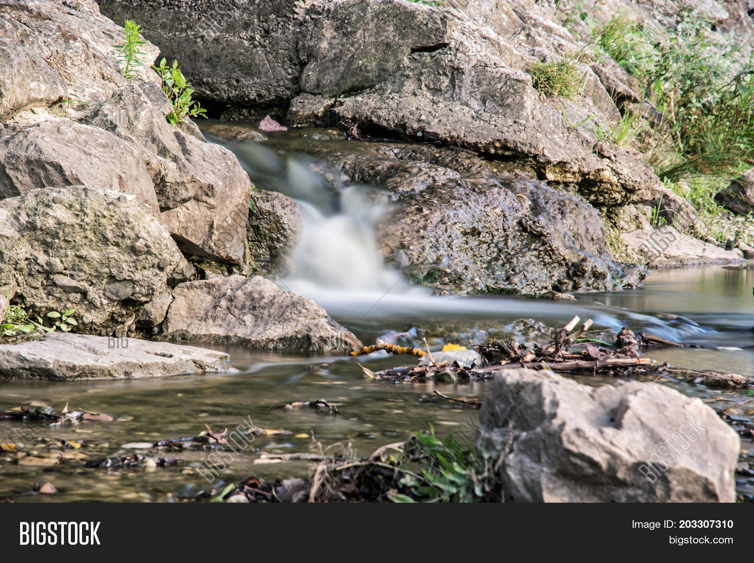 Water Stream. Long Image & Photo (Free Trial) | Bigstock