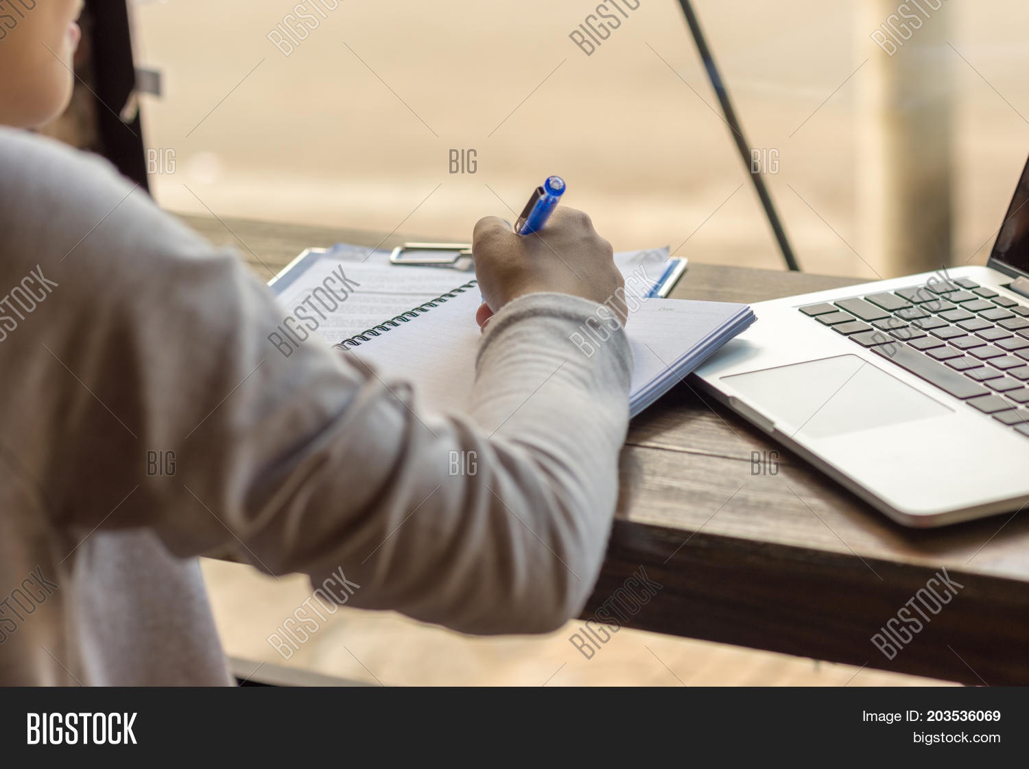 Young Employee Writing Image & Photo (Free Trial) | Bigstock