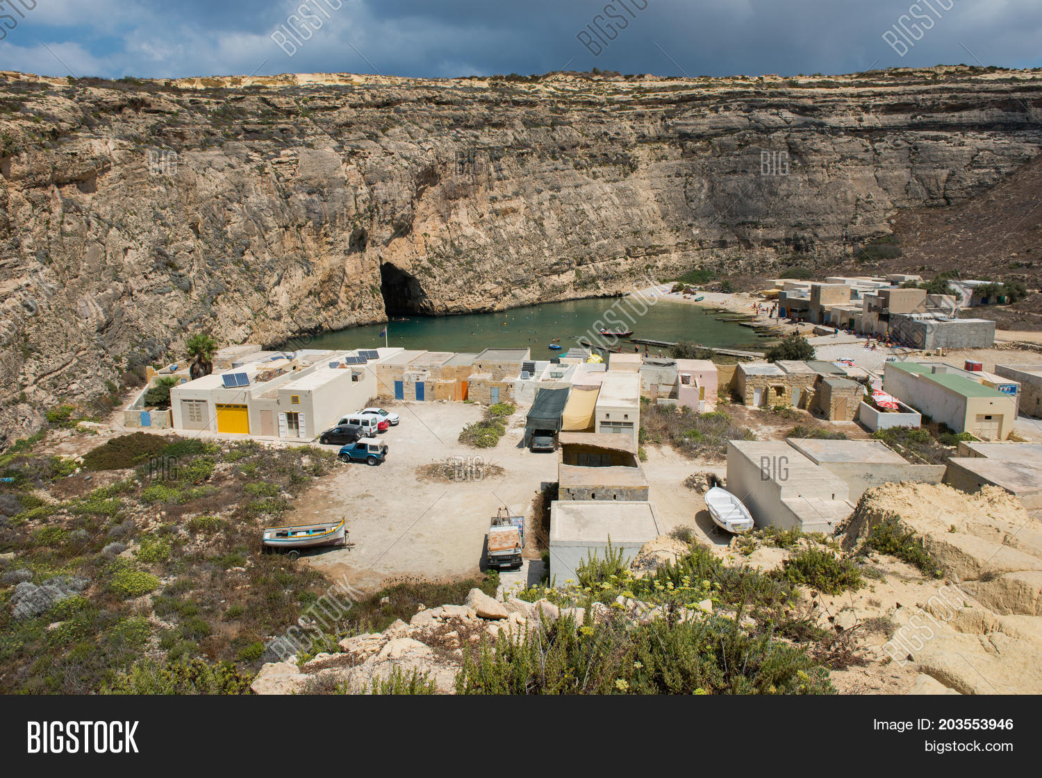 Inland Sea, Dwejra, Image & Photo (Free Trial) | Bigstock