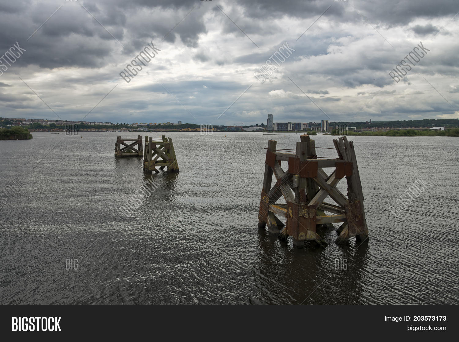 Cardiff Bay Area Water Image & Photo (Free Trial) | Bigstock