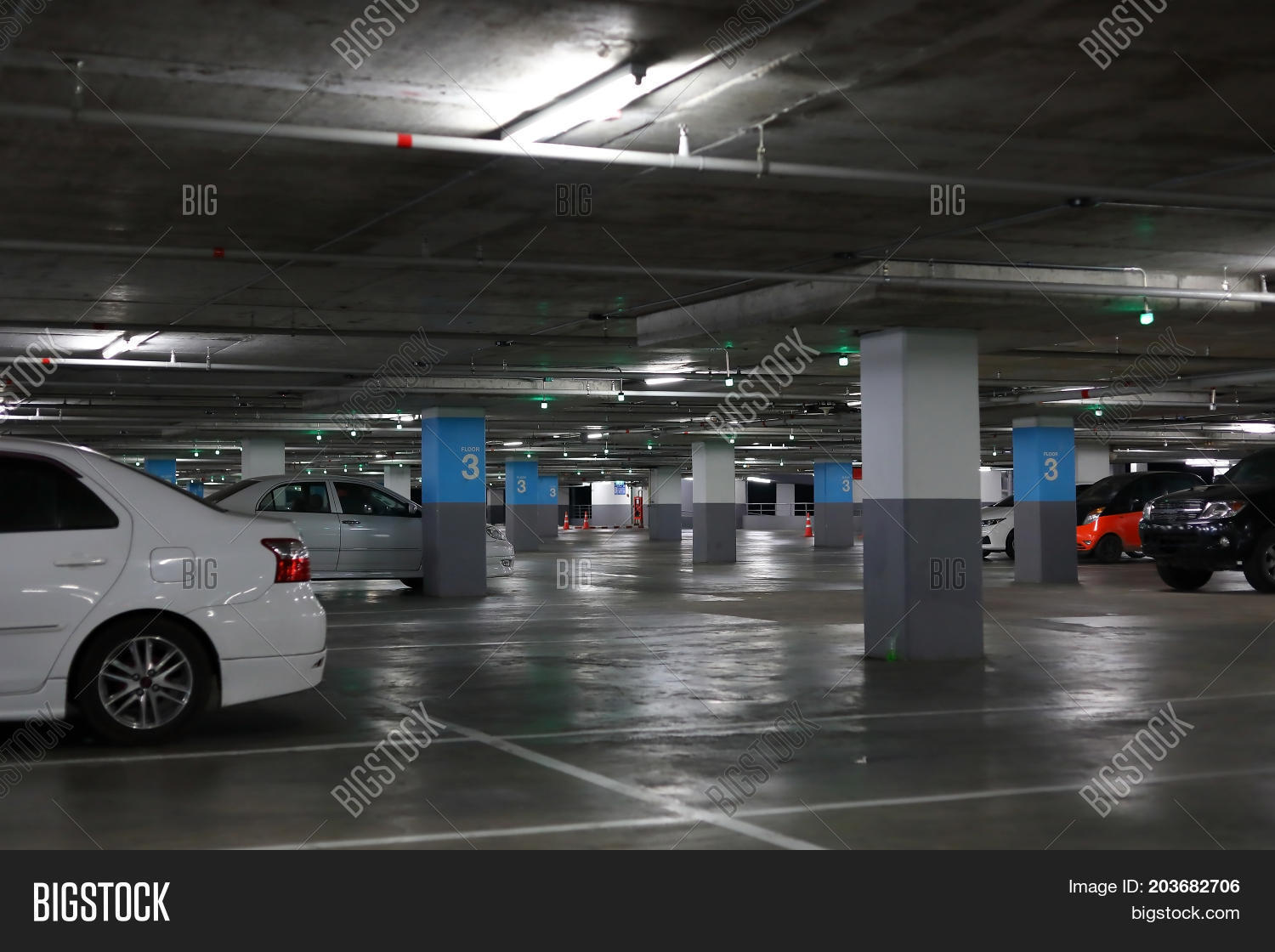 Car Park Underground Image & Photo (Free Trial) | Bigstock