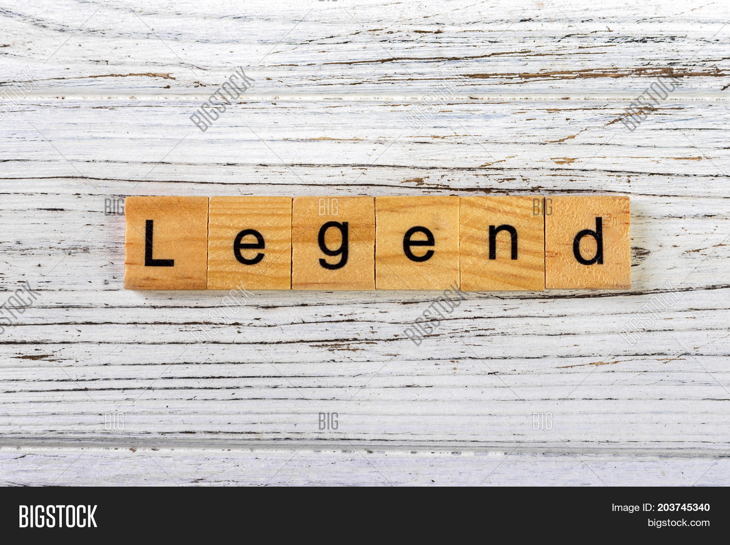 Legend Word Made Image & Photo (Free Trial) | Bigstock
