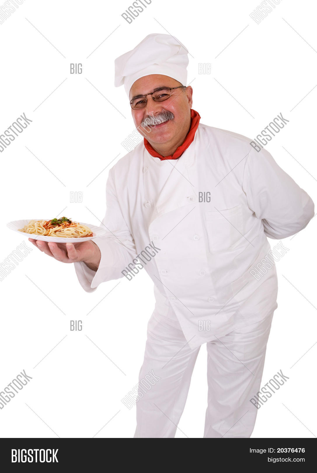 Italian Chef Spaghetti Image & Photo (Free Trial) | Bigstock