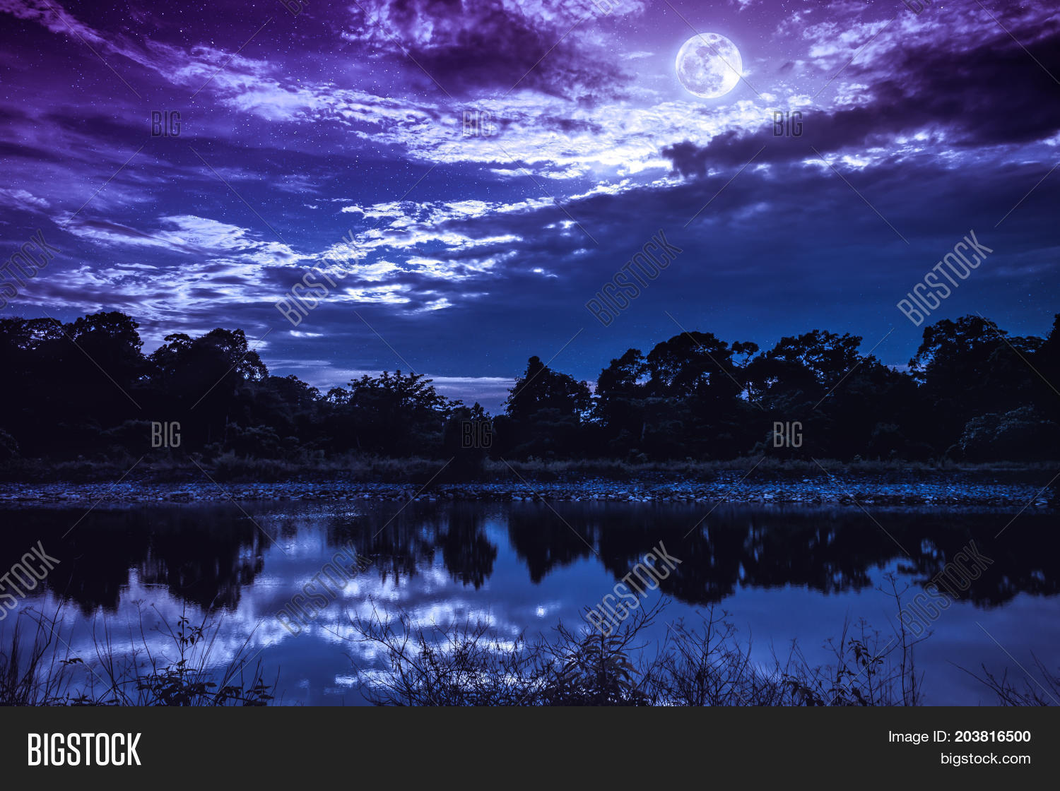 Sky Many Star Full Image & Photo (Free Trial) | Bigstock