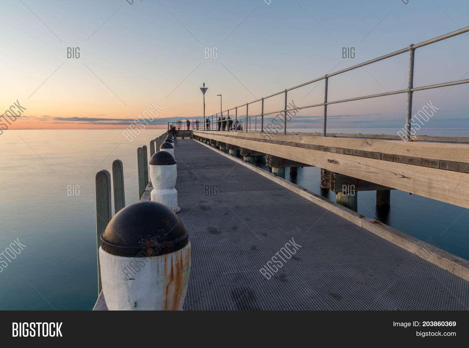 Rosebud Pier On Image & Photo (Free Trial) | Bigstock