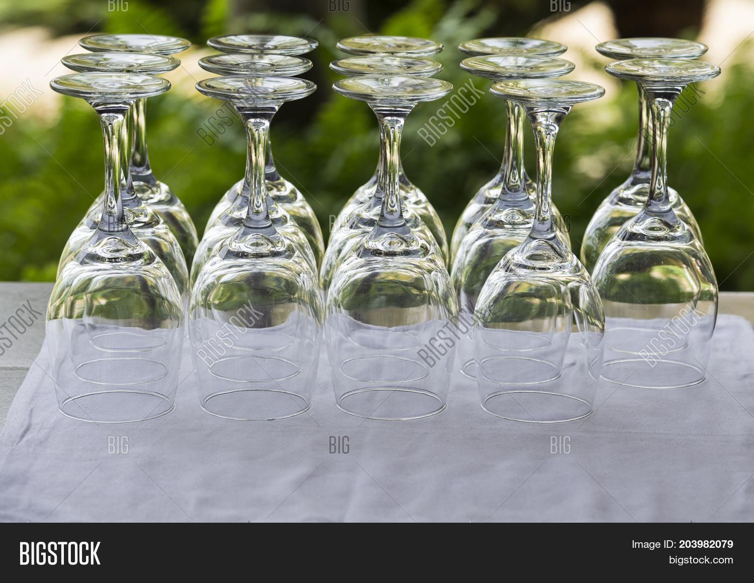 Shiny Wine Glases On Image & Photo (Free Trial) | Bigstock