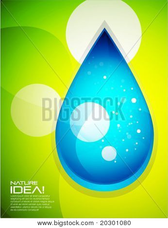 Vector Droplet Vector & Photo (Free Trial) | Bigstock
