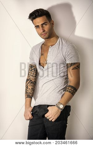 Handsome Tattooed Image & Photo (Free Trial) | Bigstock
