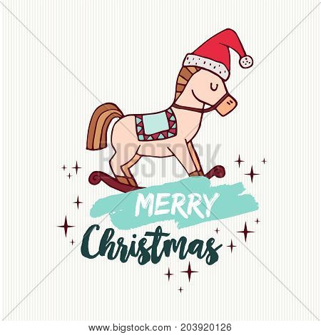 Christmas Rocking Vector & Photo (Free Trial) | Bigstock