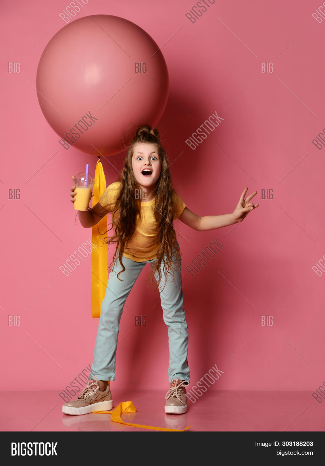 Dazed Happy Young Lady Image & Photo (Free Trial) | Bigstock