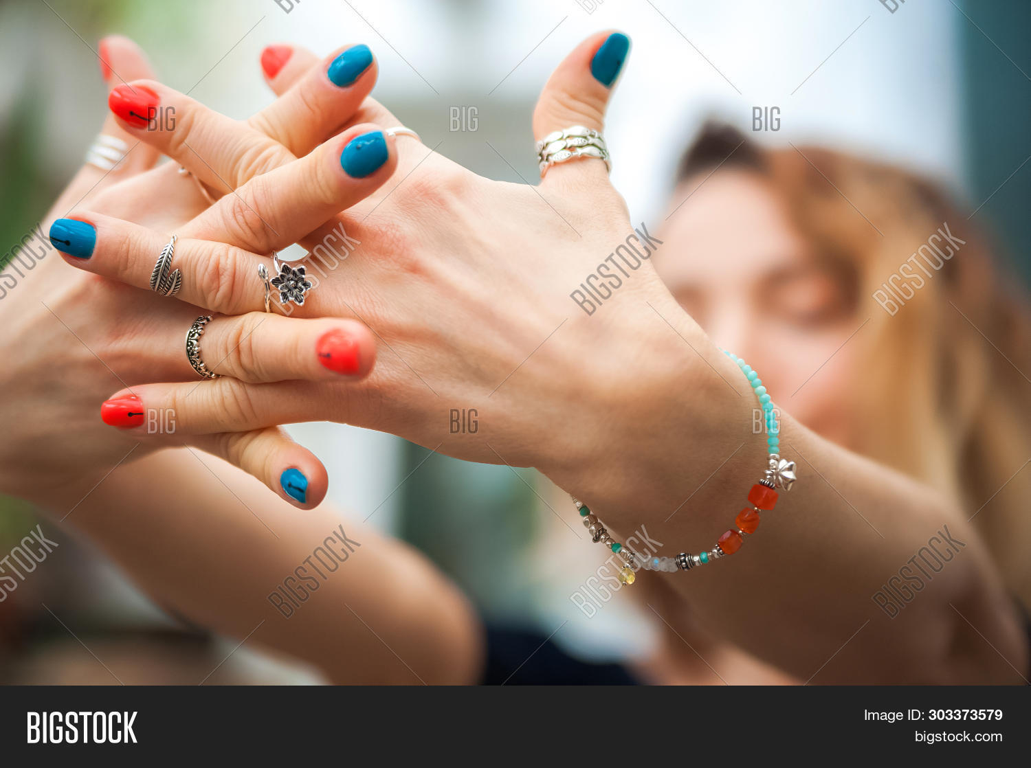 Hands Mantra Close Image & Photo (Free Trial) | Bigstock