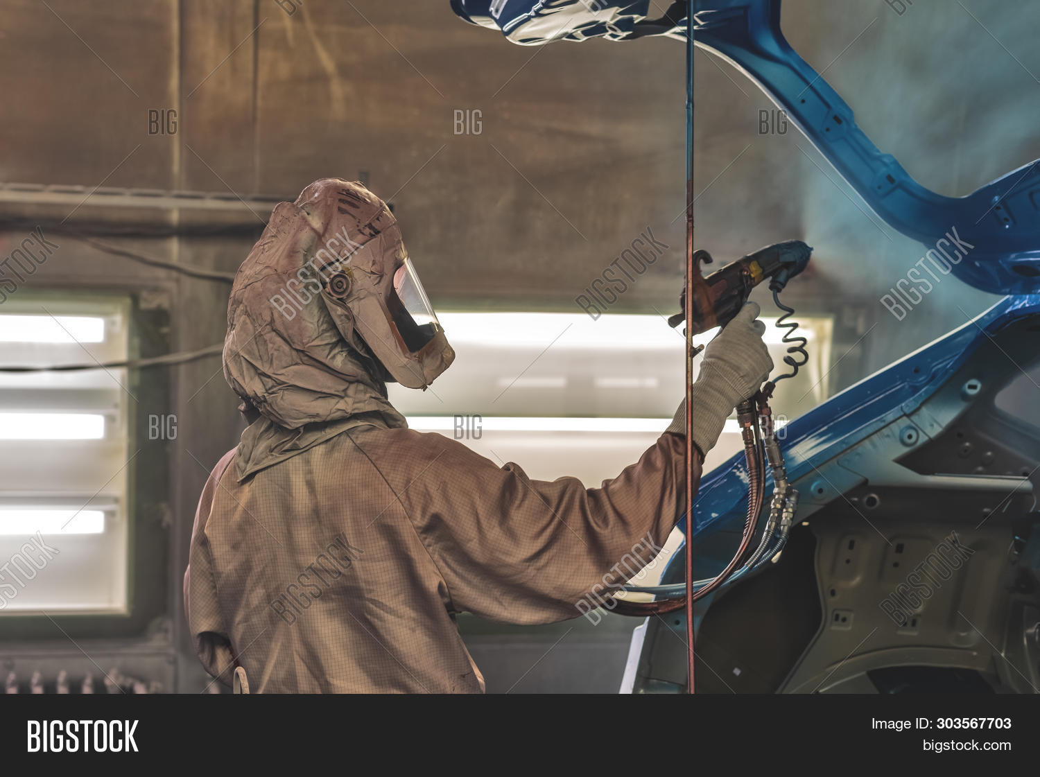 Employee Body Painting Image & Photo (Free Trial) | Bigstock