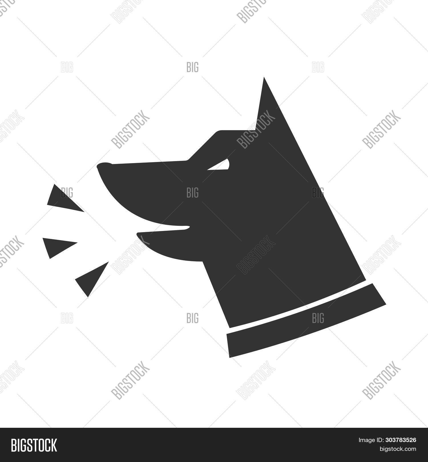 Dog Barking Icon. Image & Photo (Free Trial) | Bigstock